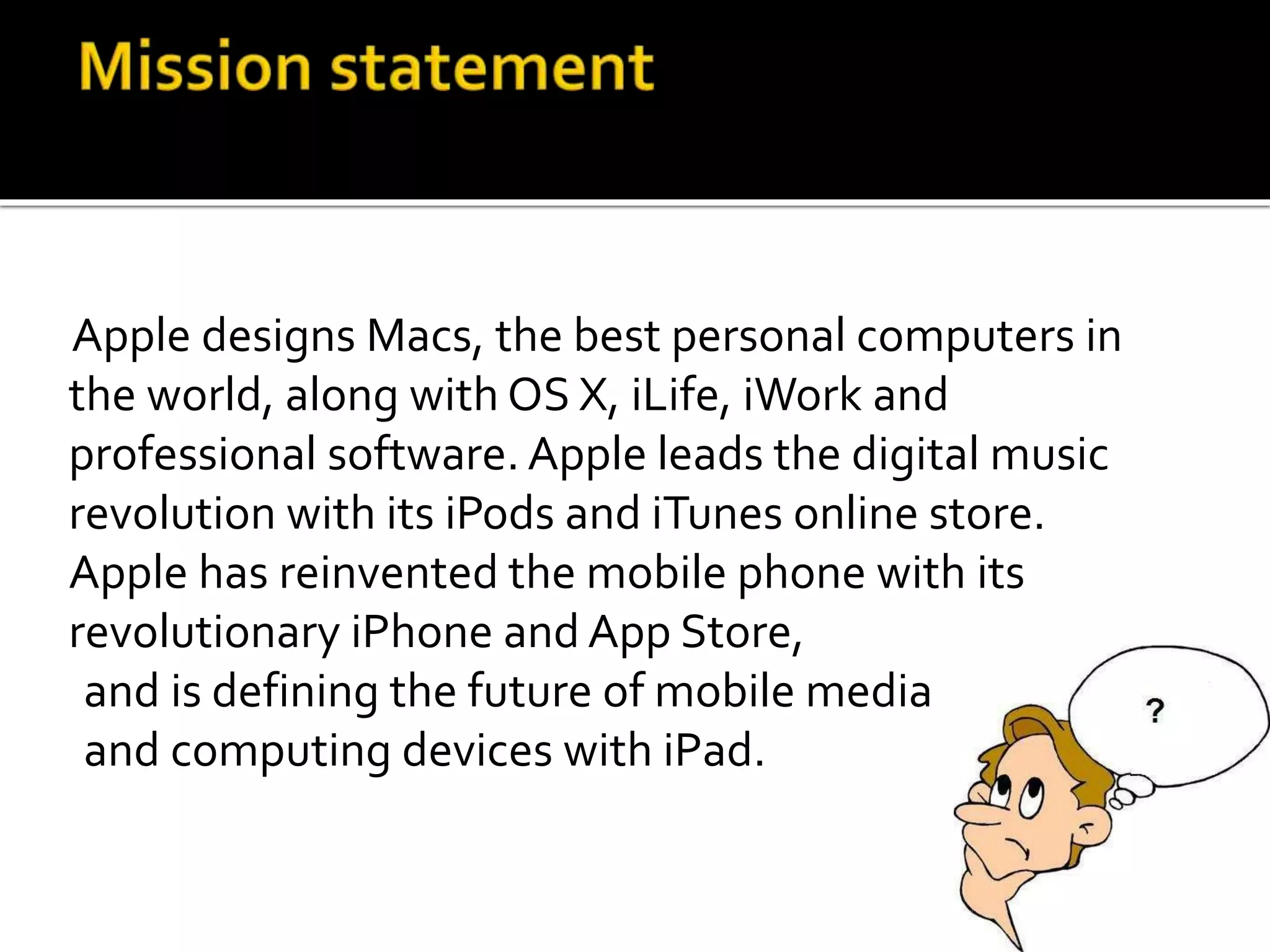Swot Analysis of Apple | PPTX