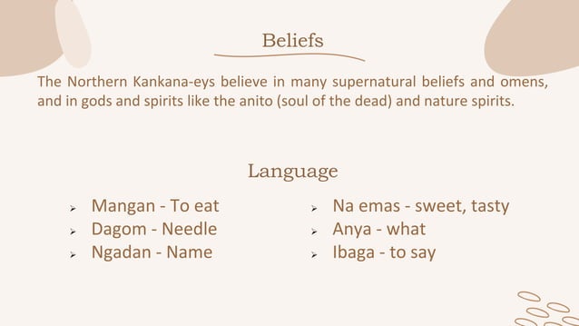 APPLAI ethnolinguistic group AND BAGOBO ethnolinguistic group in the ...