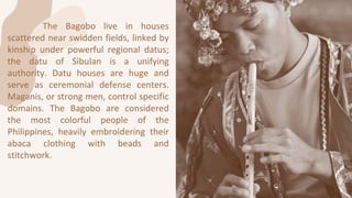 APPLAI ethnolinguistic group AND BAGOBO ethnolinguistic group in the ...