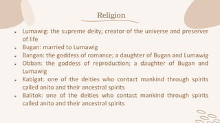 APPLAI ethnolinguistic group AND BAGOBO ethnolinguistic group in the ...