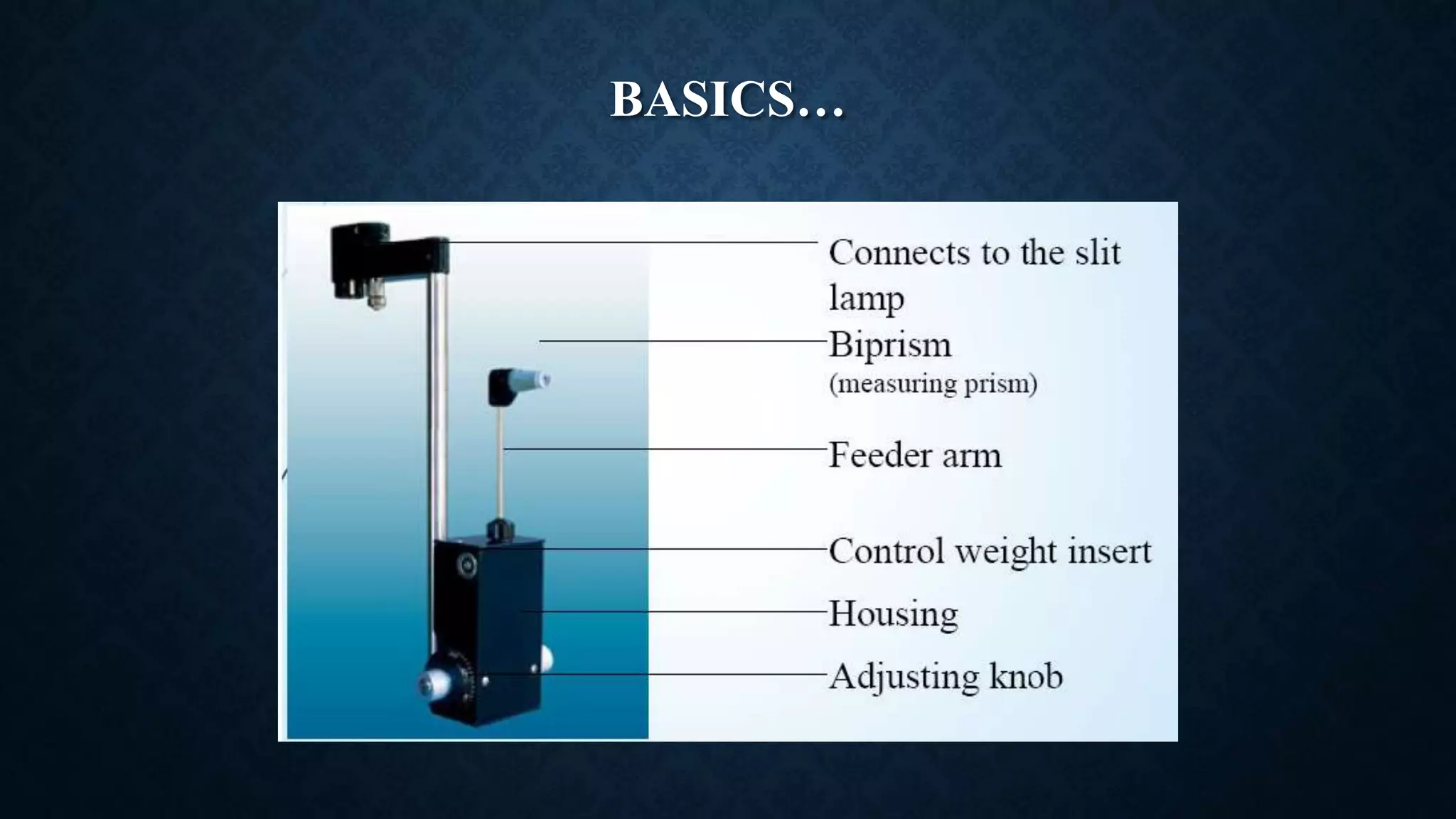 Applanation tonometer | PPTX