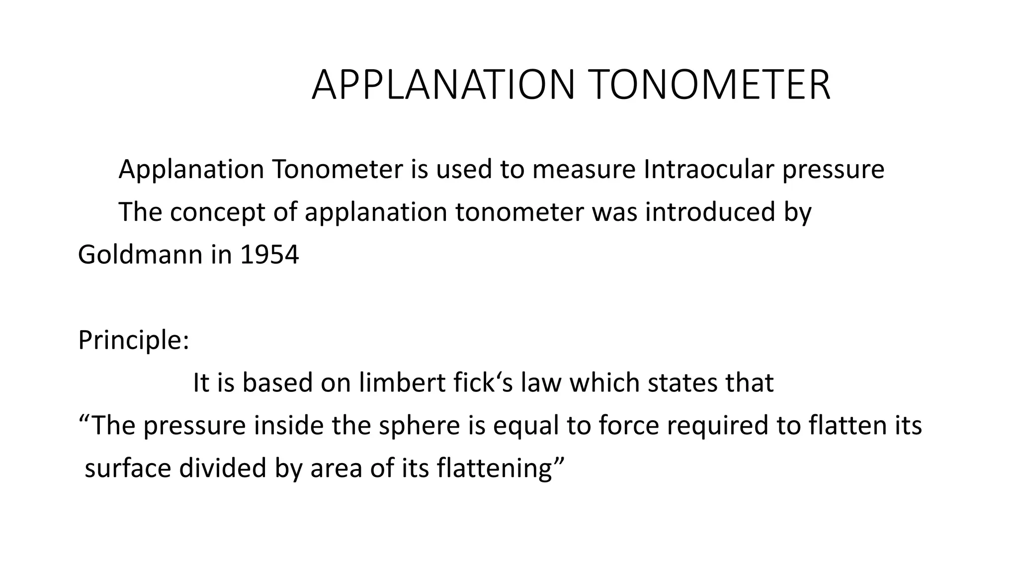 applanation tonometer ophthal.pptx