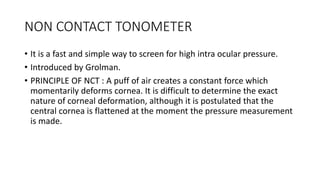 applanation tonometer ophthal.pptx | Eye and Vision Conditions ...