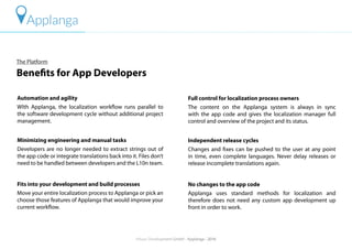 Applanga - App Localization Automated - LSP deck | PDF | Cloud Computing | Internet