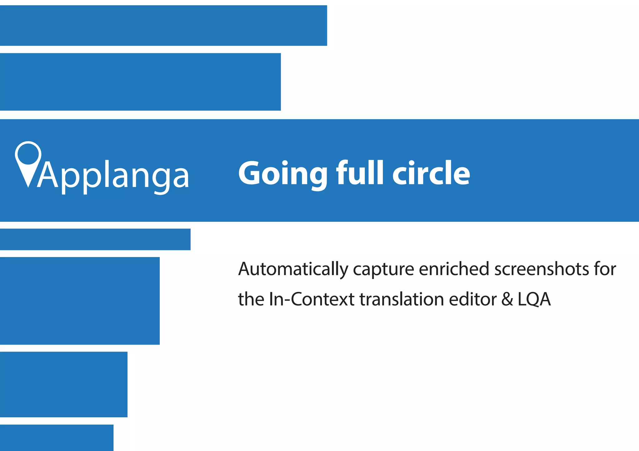 Applanga - Going full circle - Automated Screenshots - In-Context ...