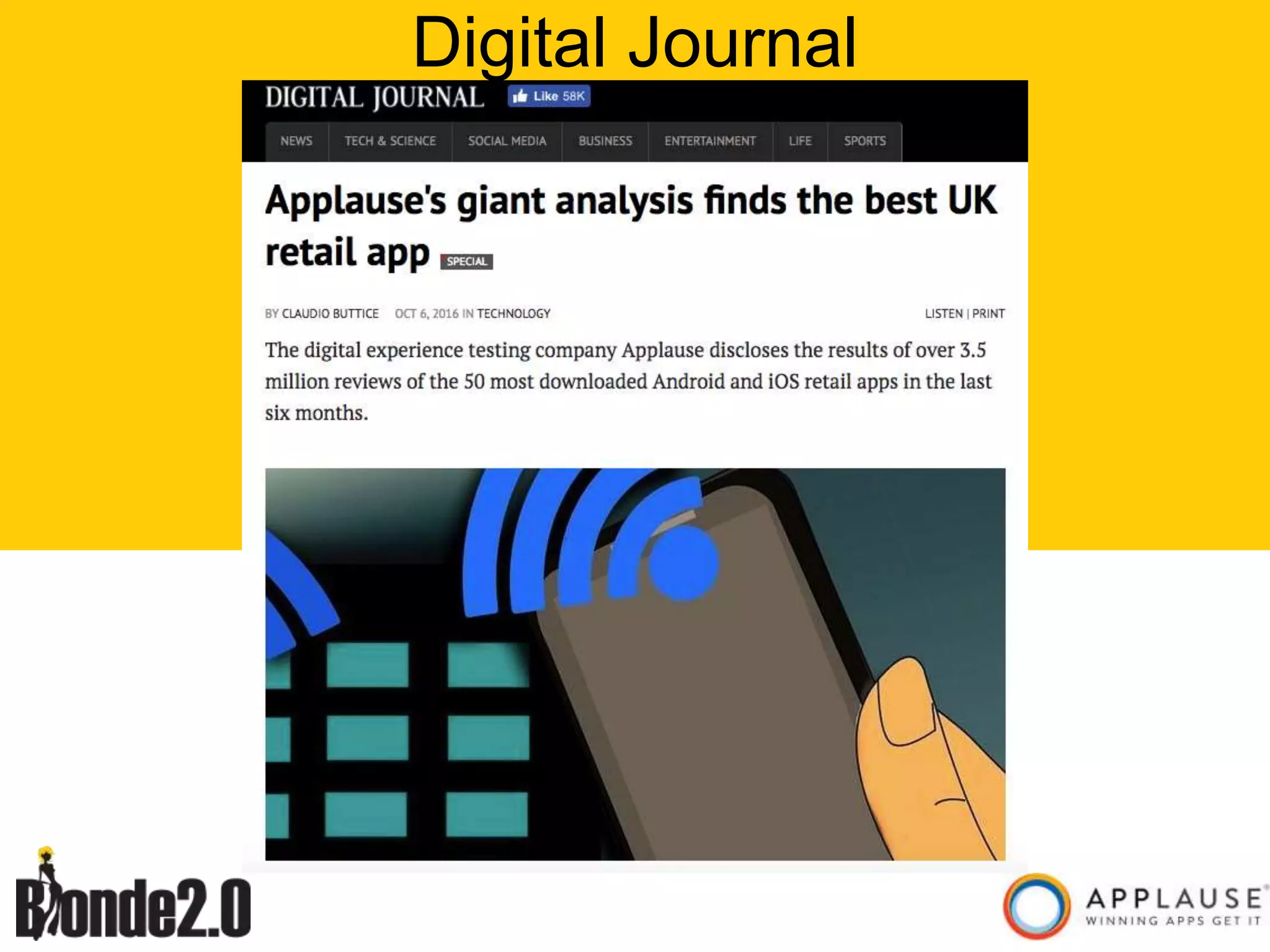 Applause case study | PPT