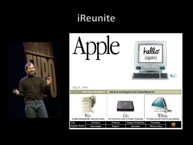 The Apple story | PPTX | Computing | Technology & Computing