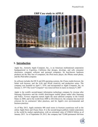 Apple Case Study | DOCX