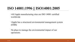 Apple quality policy | PPTX