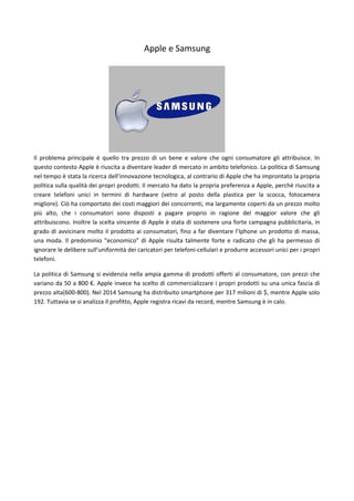 Apple e Samsung | PDF