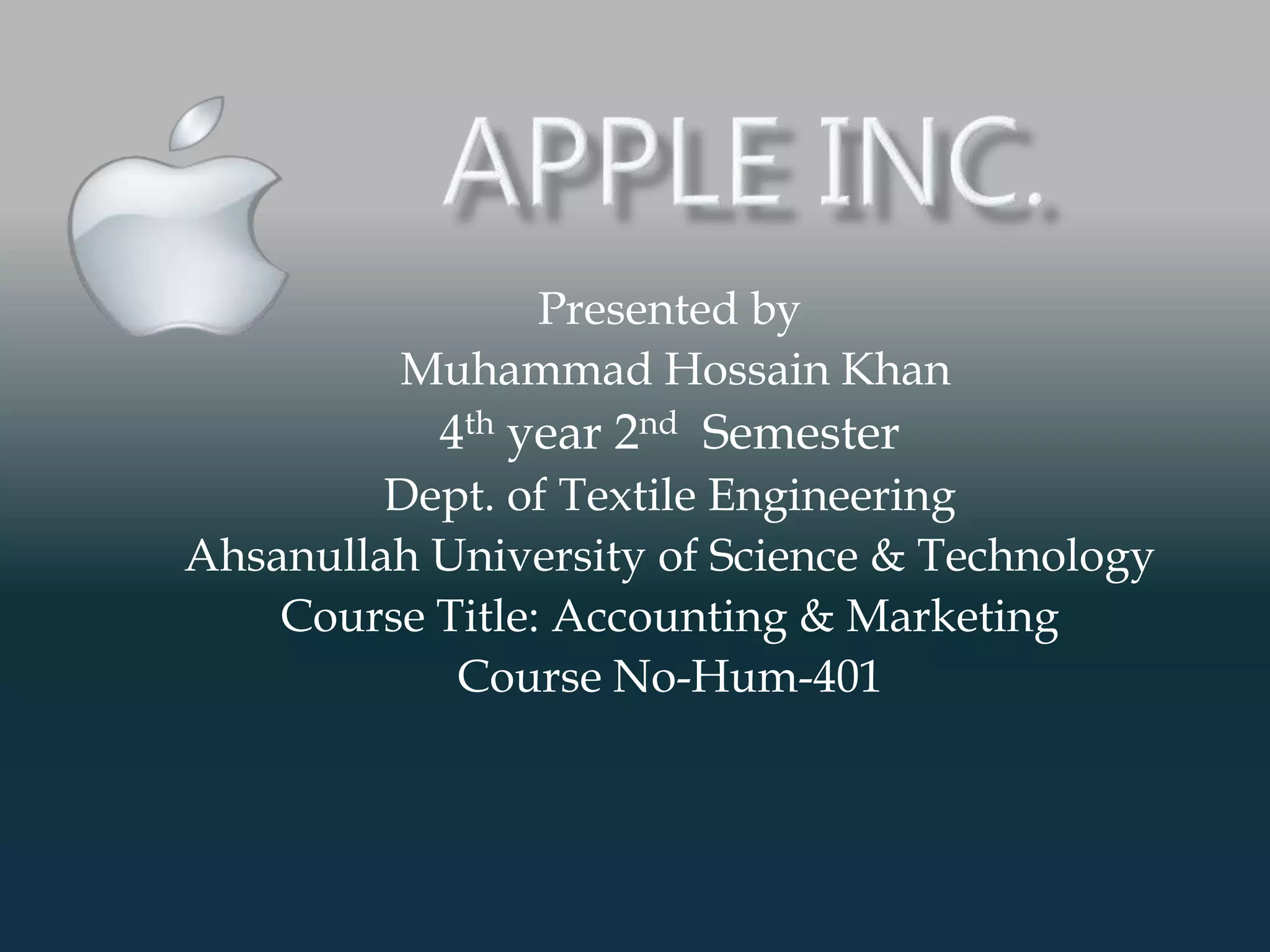 Apple Inc. | PPT
