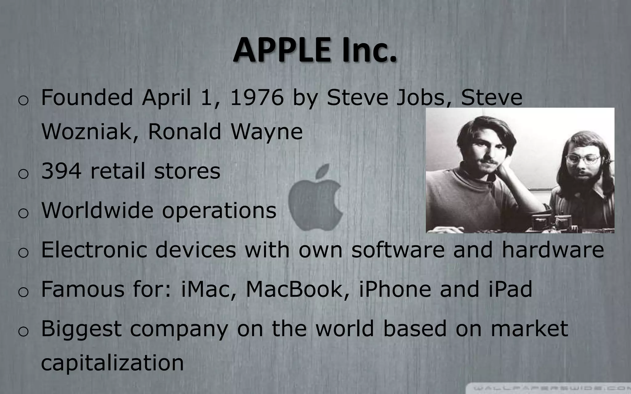 Apple supply chain management | PPTX