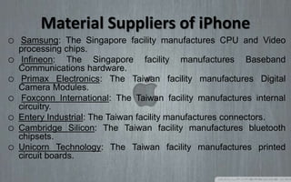 Apple supply chain management | PPTX
