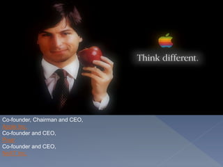 Apple - Steve Jobs | PPTX