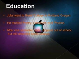Apple - Steve Jobs | PPTX
