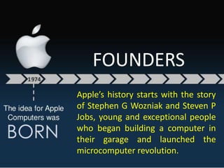 Apple Inc. | PPTX | Consumer Electronics | Technology & Computing