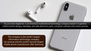 Explanation: Apple And Its Dazzling Success | PPT