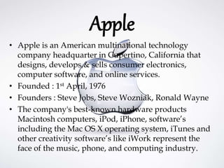 Apple | PPTX