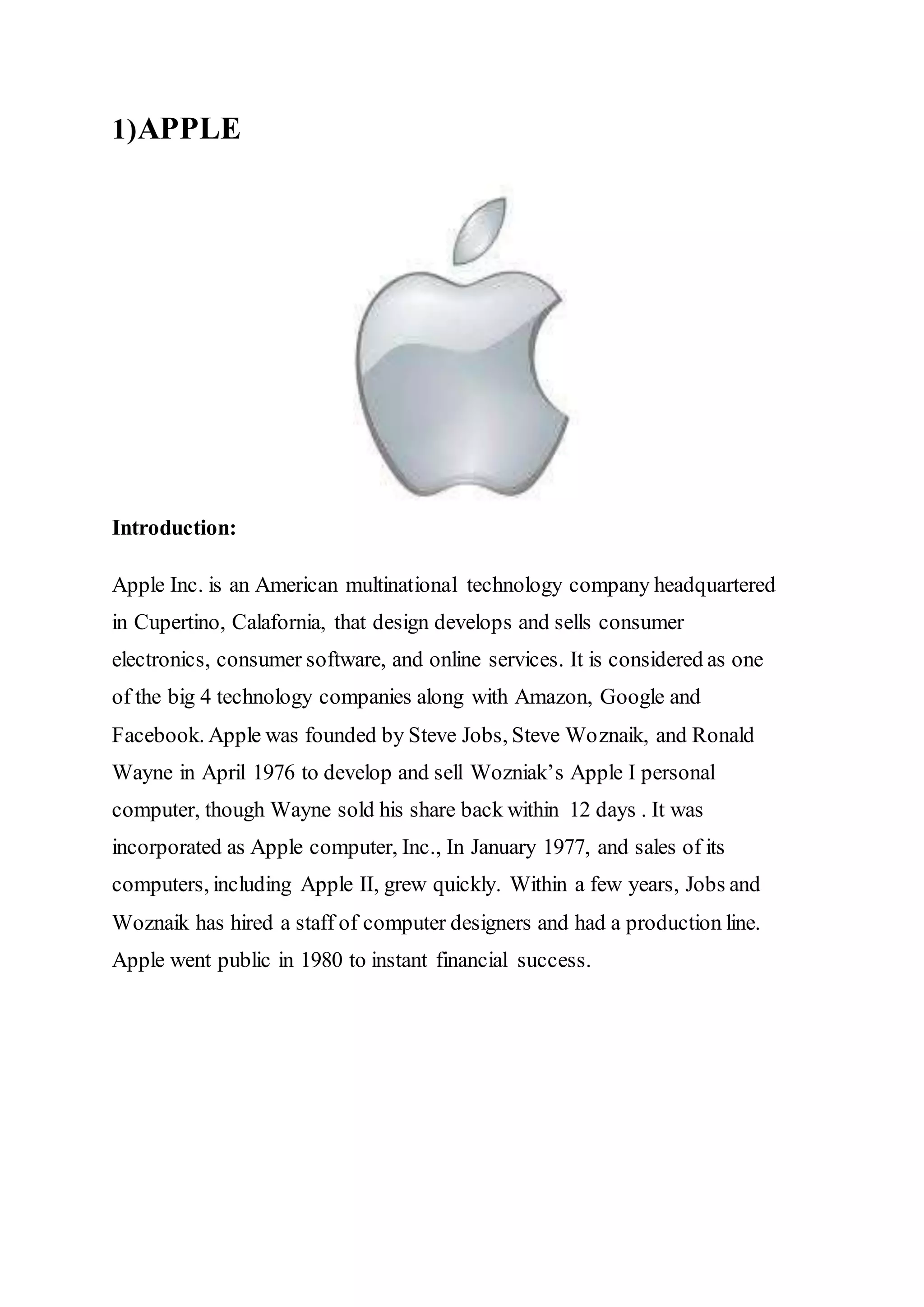 Apple | PDF