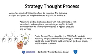 Apple - Tech Aquisitions | PPT