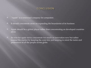 Apple case-study | PPT