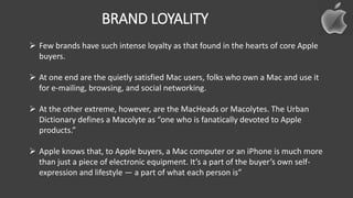 Apple consumer behaviour | PPTX
