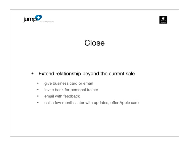 Customer experience - Apple style | PDF