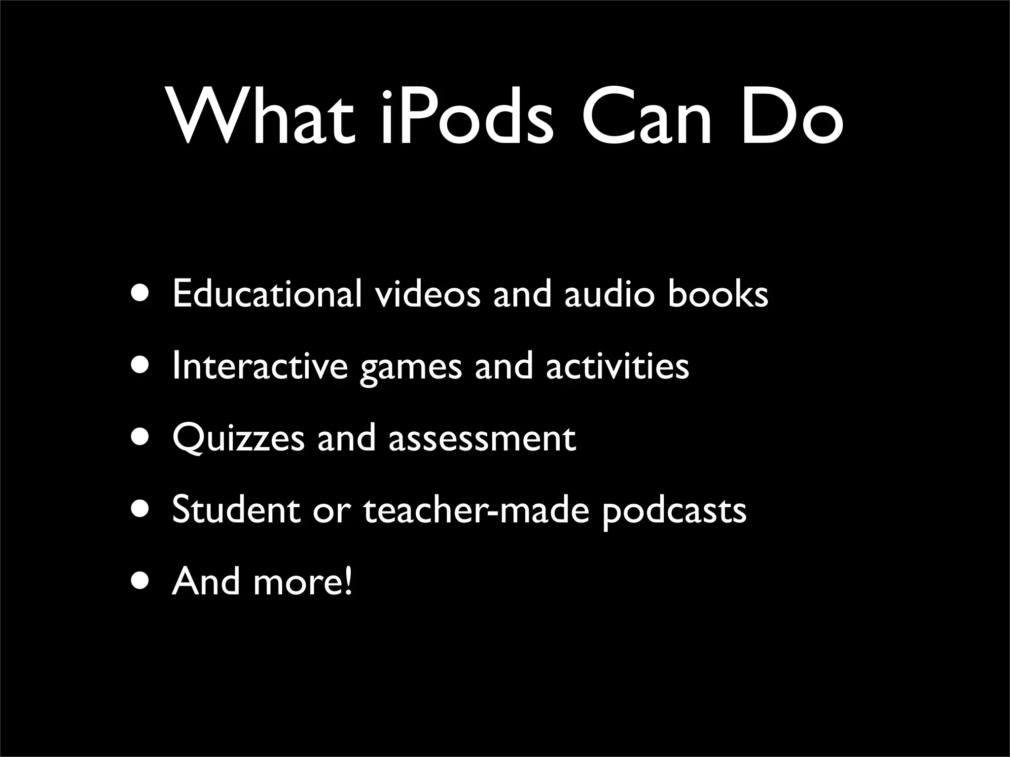 Apple In Education | PPT