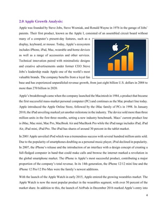 Overview of Apple Incorporation | PDF