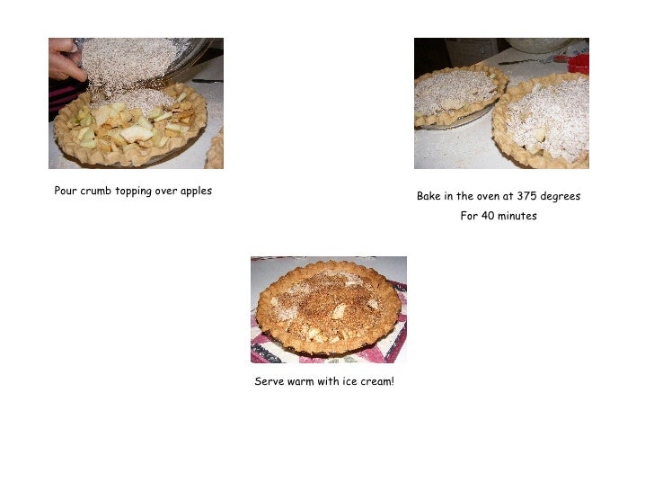 Apple Pie Baking Presentation Apple Pie Baking Presentation