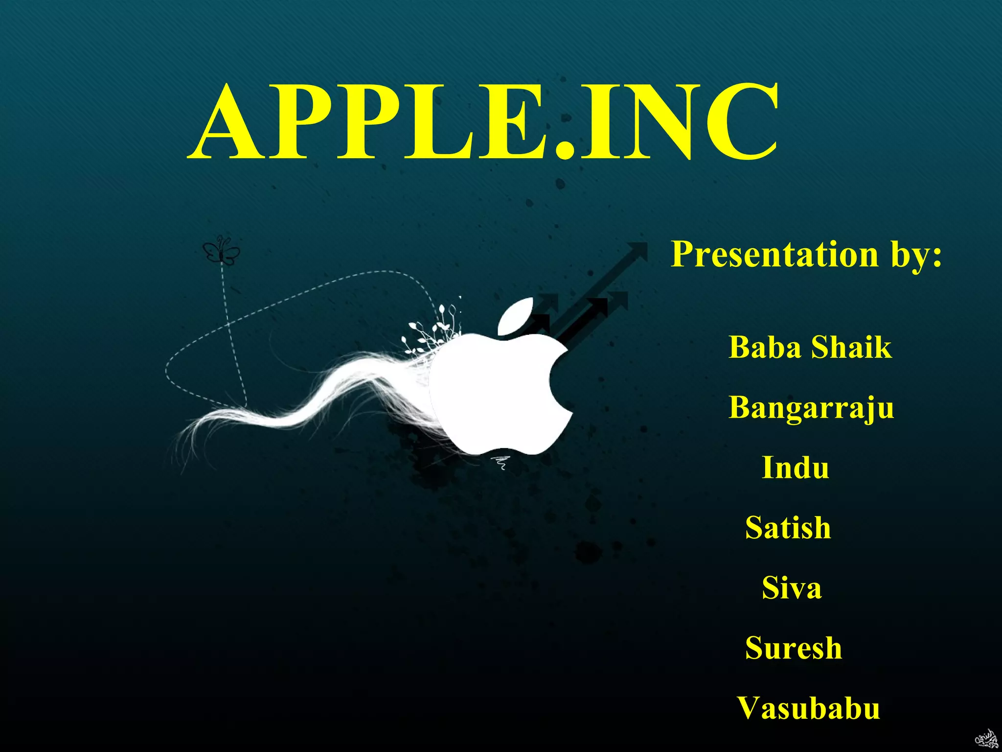 Apple ppt by 9133078687 | PPT
