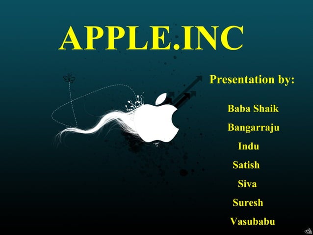 Apple ppt by 9133078687 | PPT
