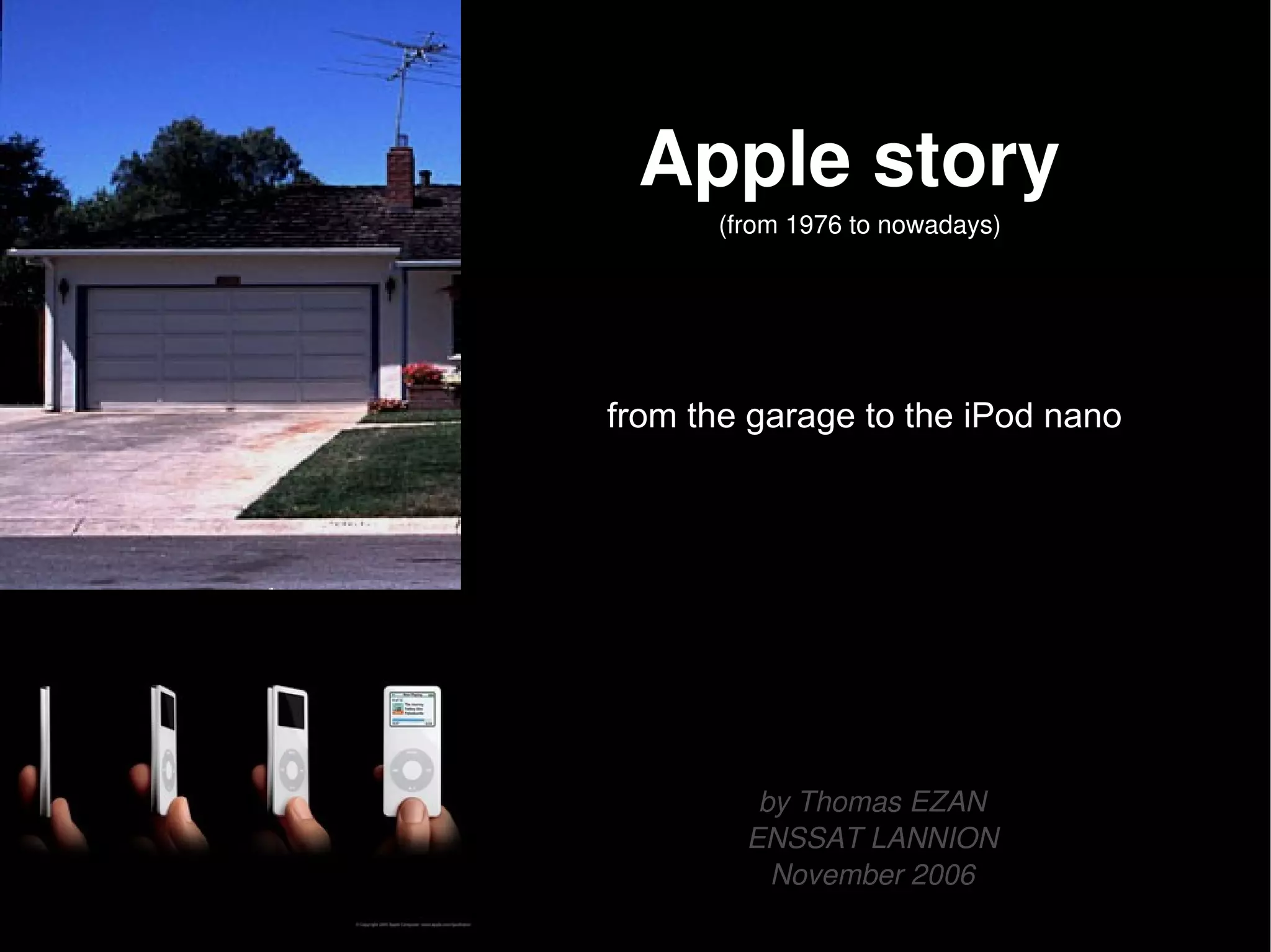 Apple Story (from 1976 to nowadays) | ODP