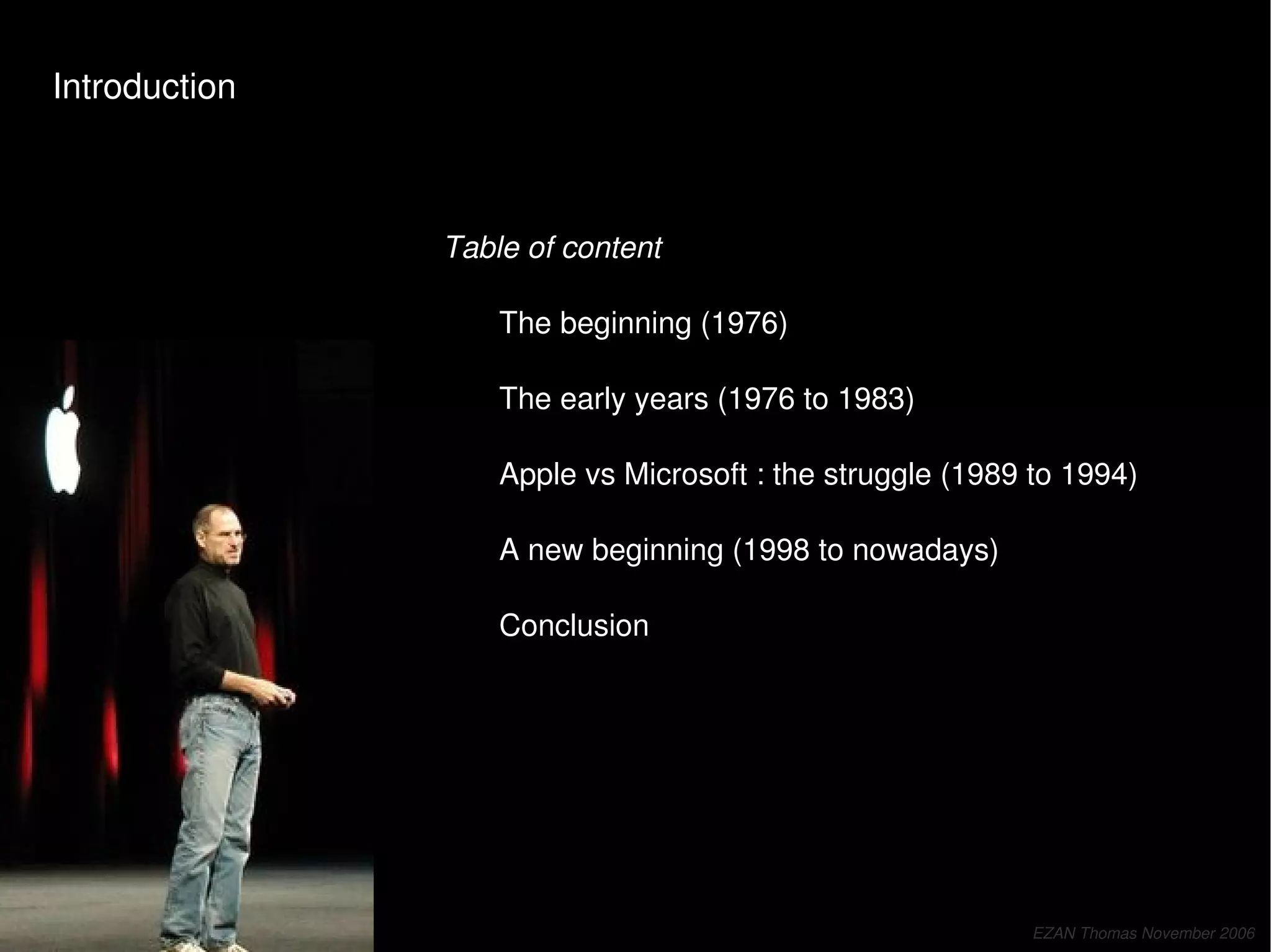 Apple Story (from 1976 to nowadays) | ODP
