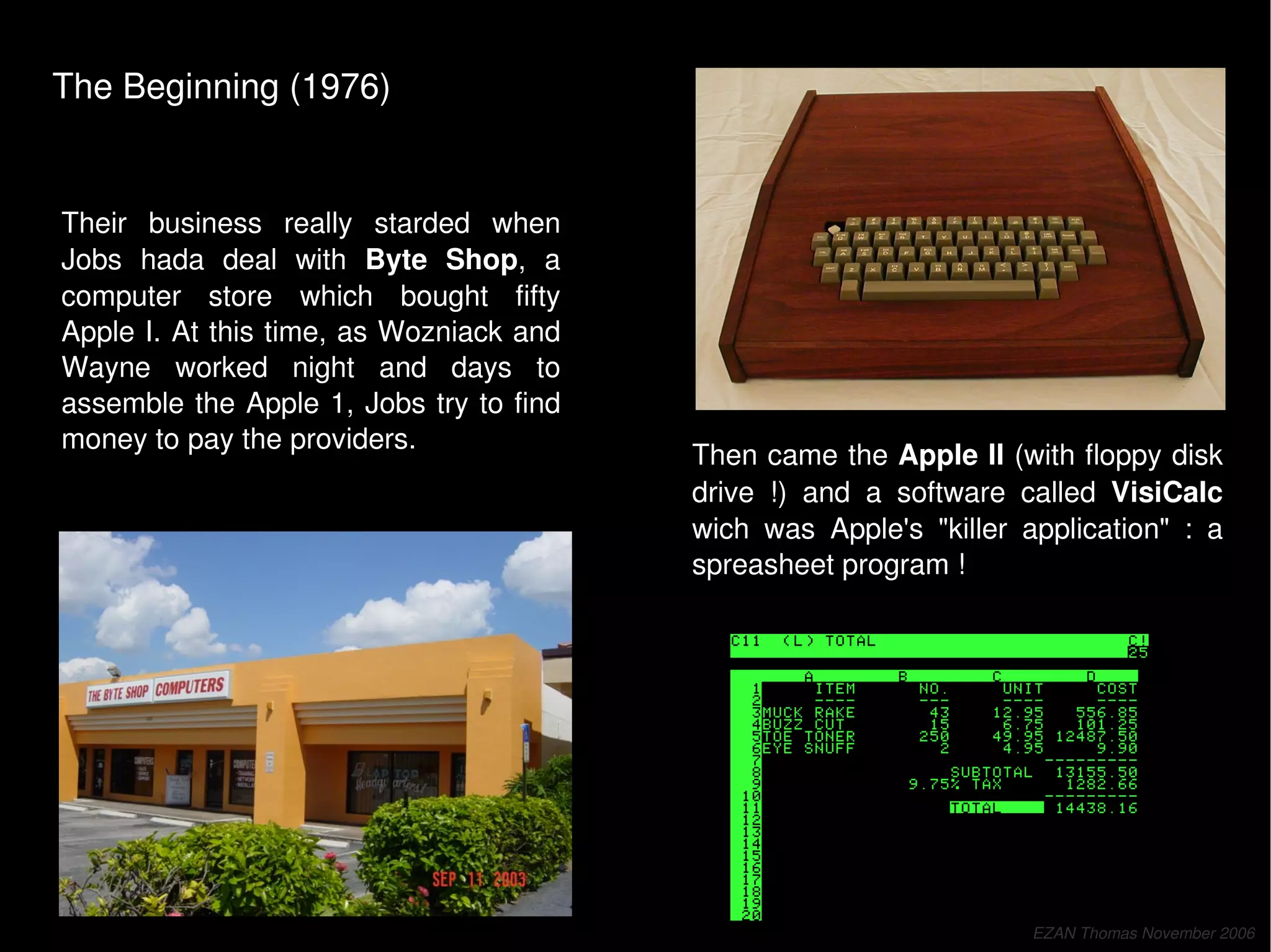 Apple Story (from 1976 to nowadays) | ODP