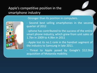 Apple strategic management | PPTX