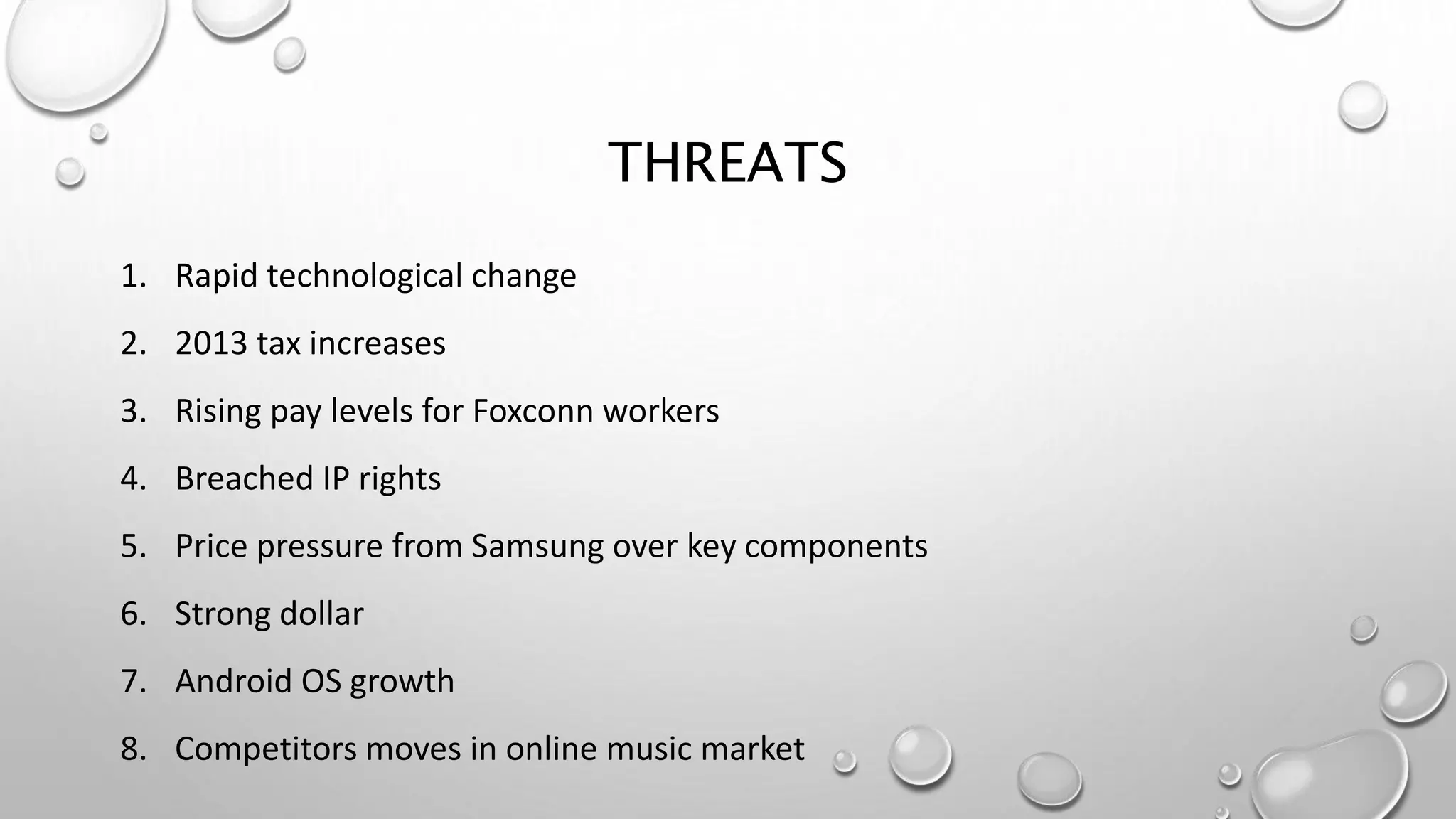 SWAT Analyse of Apple inc | PPTX