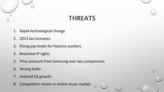 SWAT Analyse of Apple inc | PPTX
