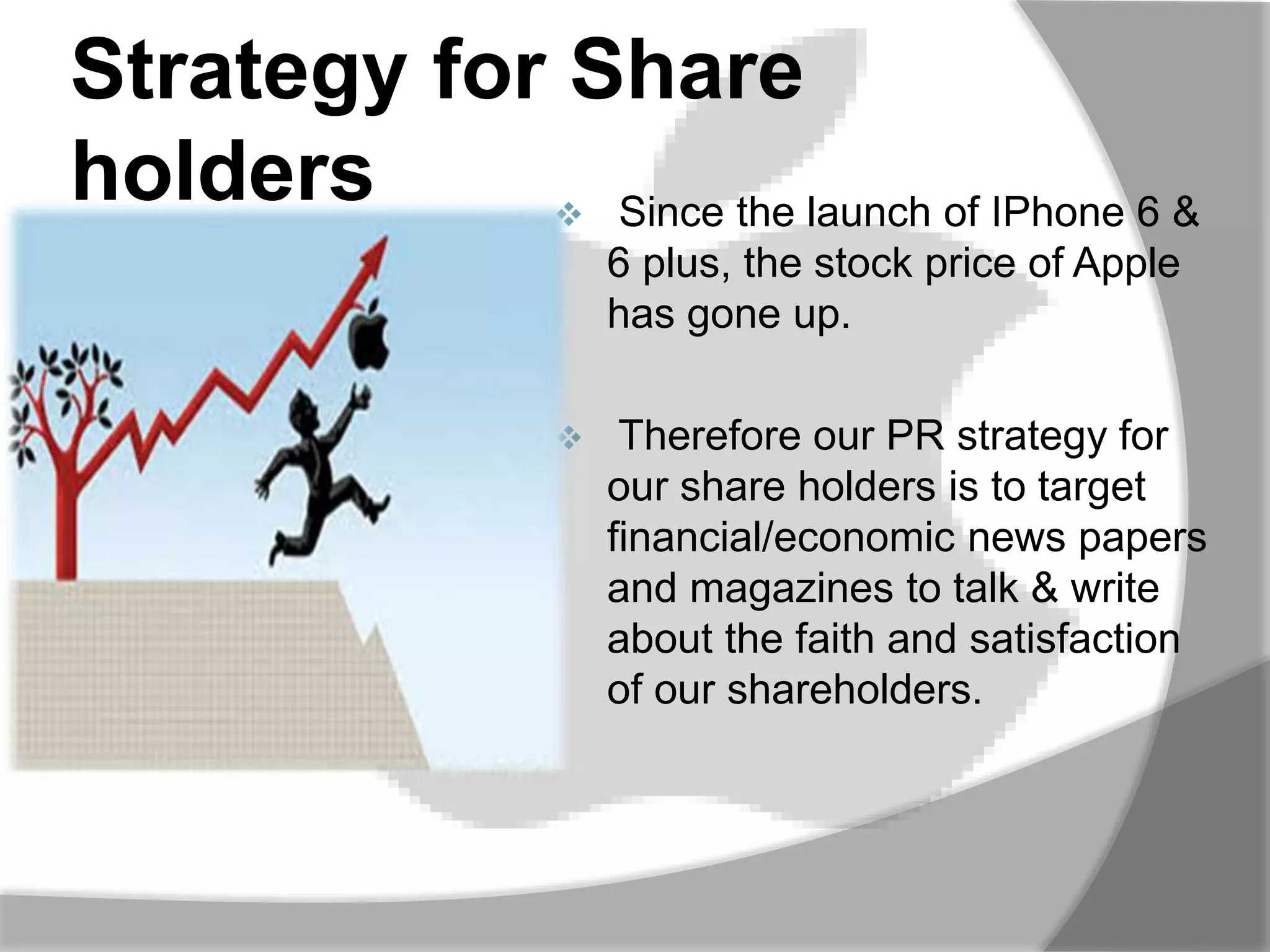 Pr for Apple stakeholders | PPT