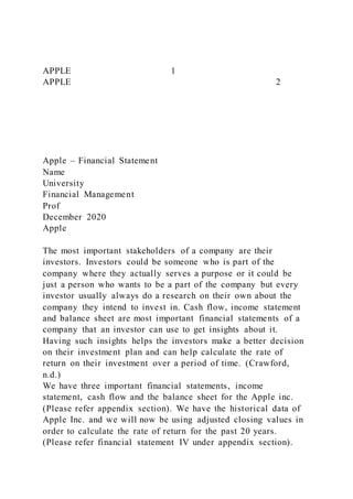 Apple1 apple | DOCX