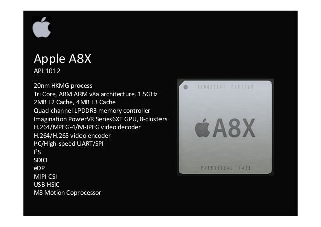 Apple A8 Series Application Processor