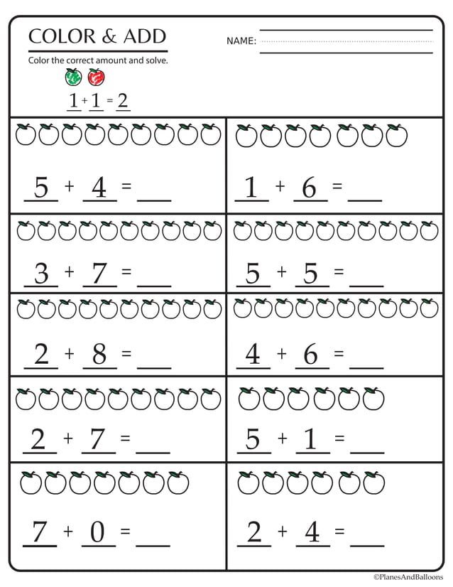 Apple addition and subtraction | PDF | Education
