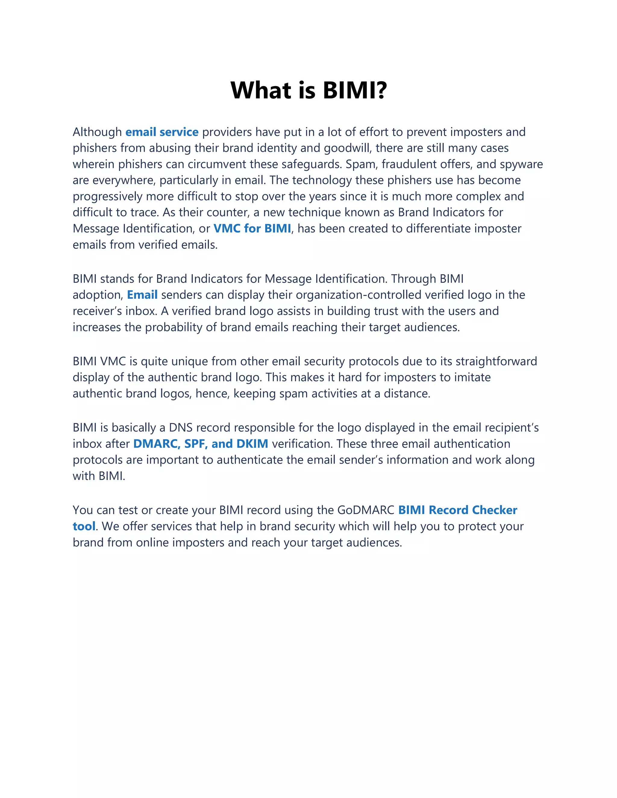 Apple Uses BIMI & VMCs for Email Security | PDF