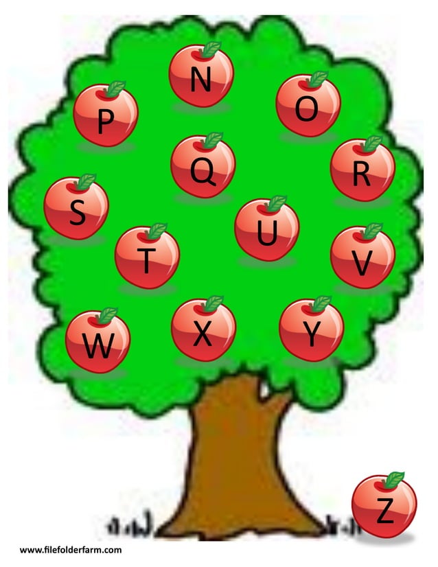 ALFABETO de Manzanas (Apple alphabet matching) | PDF
