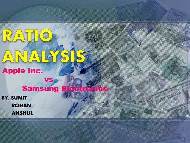 Apple and samsung balance sheet analysis | PPTX | Business Accounting ...