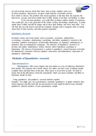 RESEARCH METHODOLOGY ON APPLE & SAMSUNG | DOCX