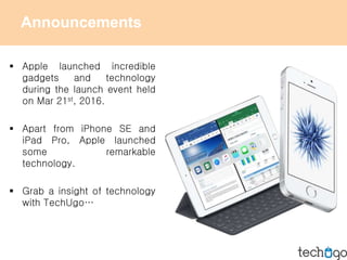 Apple Announcements | PPTX