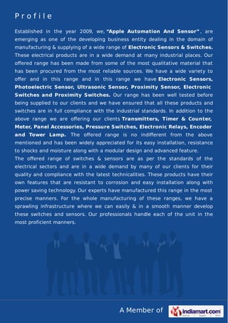 Appleautomationsensor | PDF