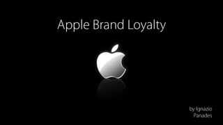Apple brand loyalty | PPTX