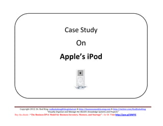 Business Model Project Management for APPLE'S Classic iPod | PDF